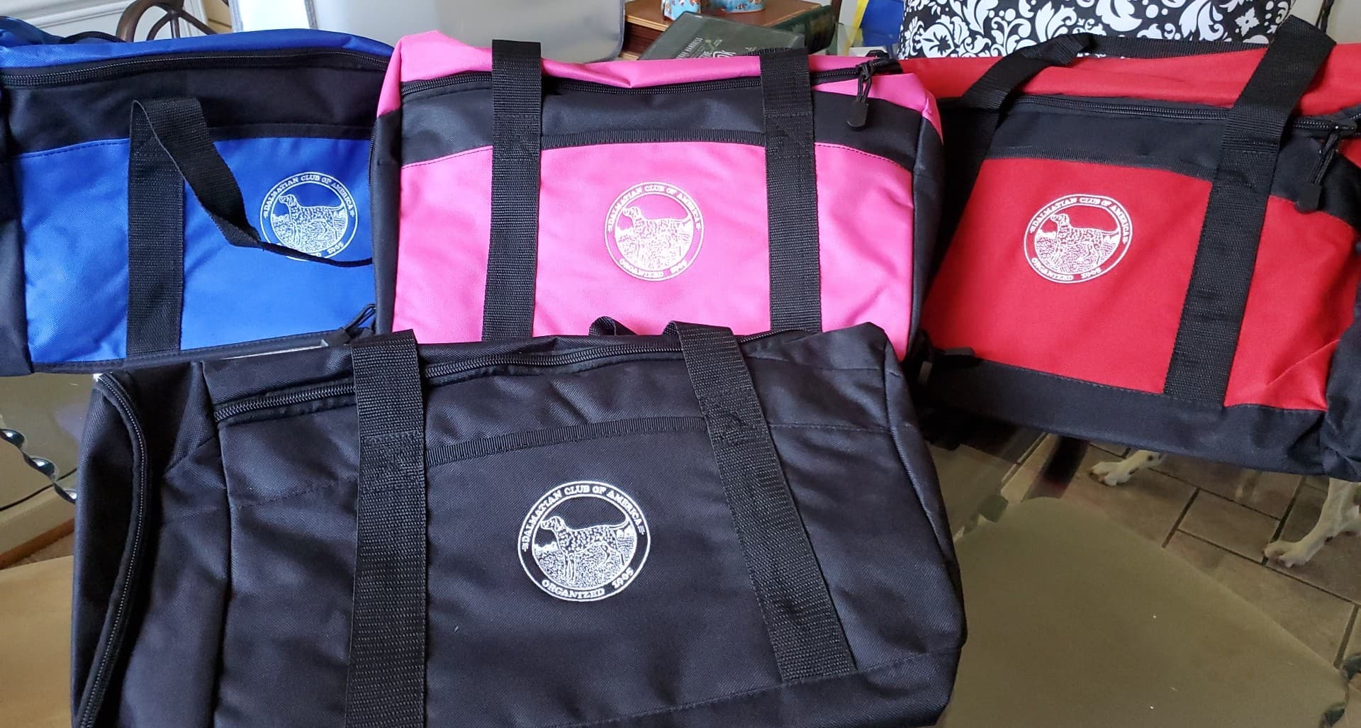 VA gear bag colors – Dalmatian Club of America